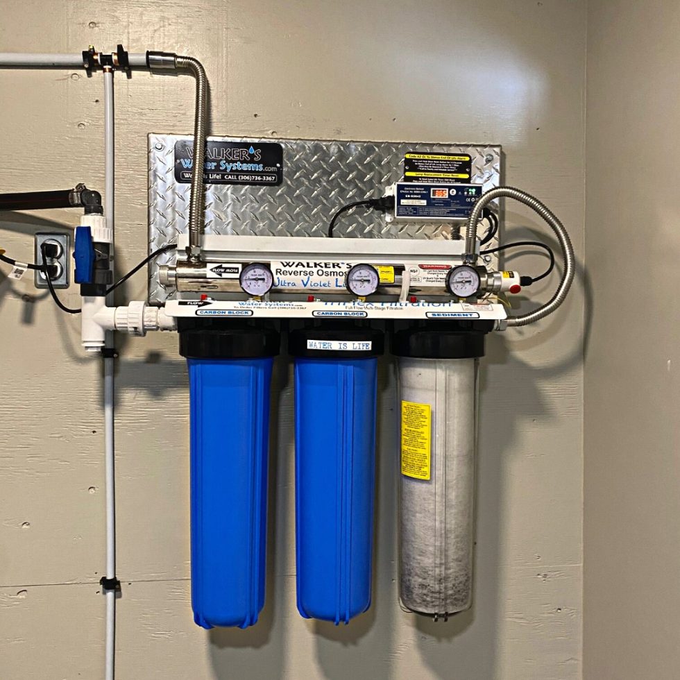 New Installation in Brownfield, AB - Walker's Water Systems